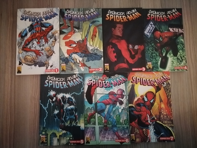 Satılık Nadir Çizgi Roman Setleri (Spider-Man, X-Men, Superman ...